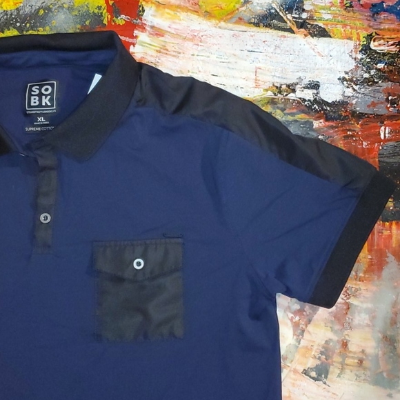 SOBK | Shirts | Sobk Mens Dress Polo | Poshmark